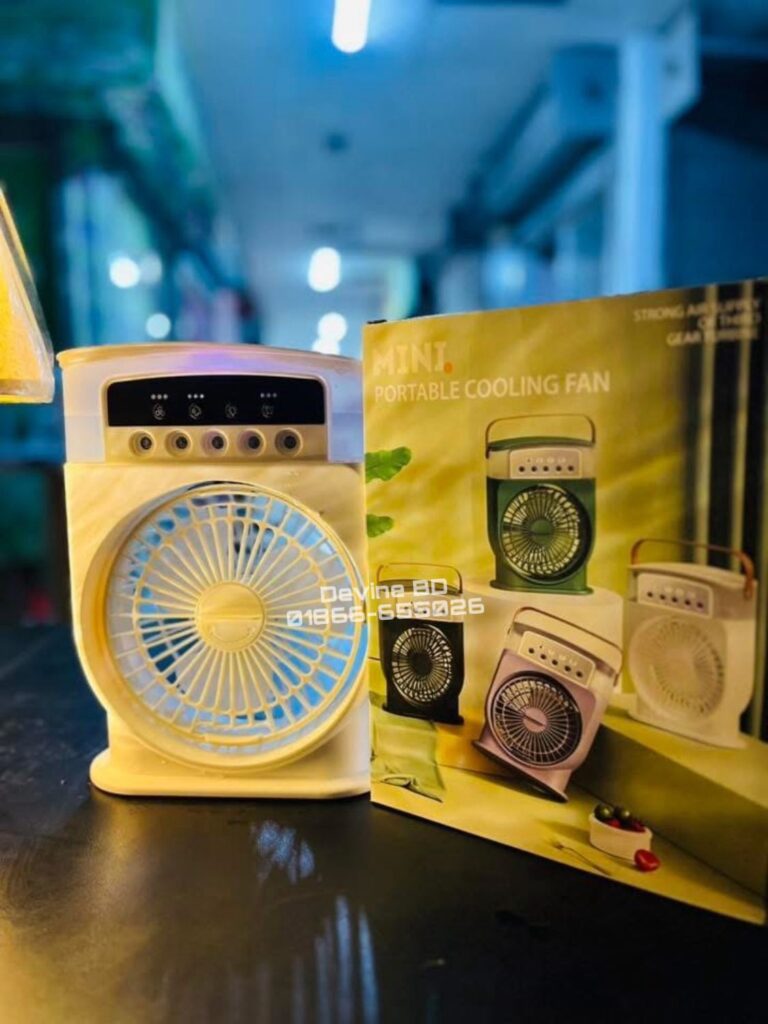 Portable Mini Mist Air Cooler With Double Battery – Devine BD