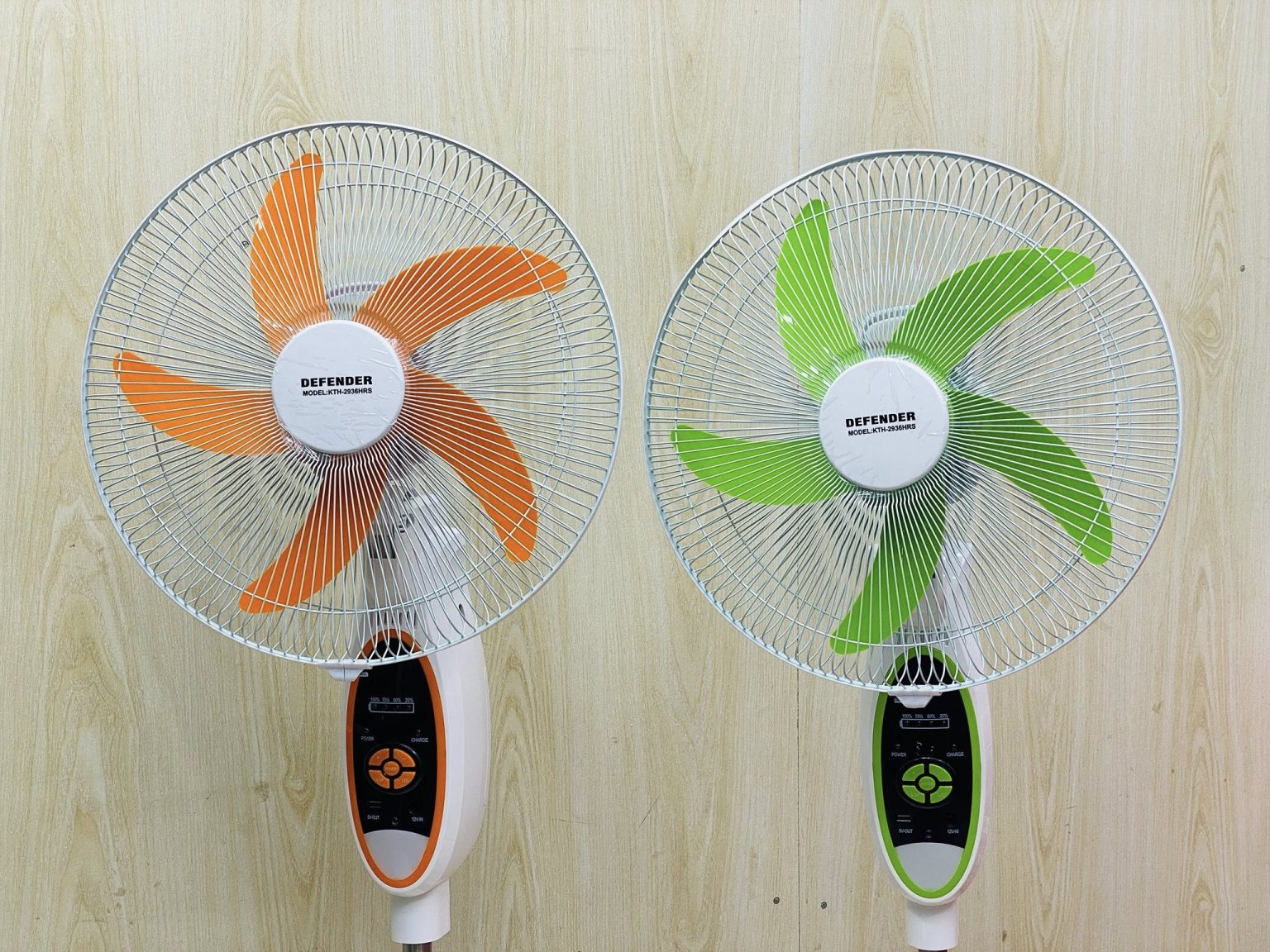 Defender16 inch AC/DC Rechargeable Full Stand fan with Remote, Model ...